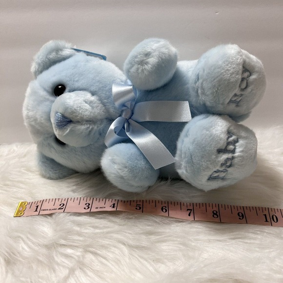 Aurora | Toys | Aurora World Baby Boy Blue Teddy Bear Sitting Plush ...